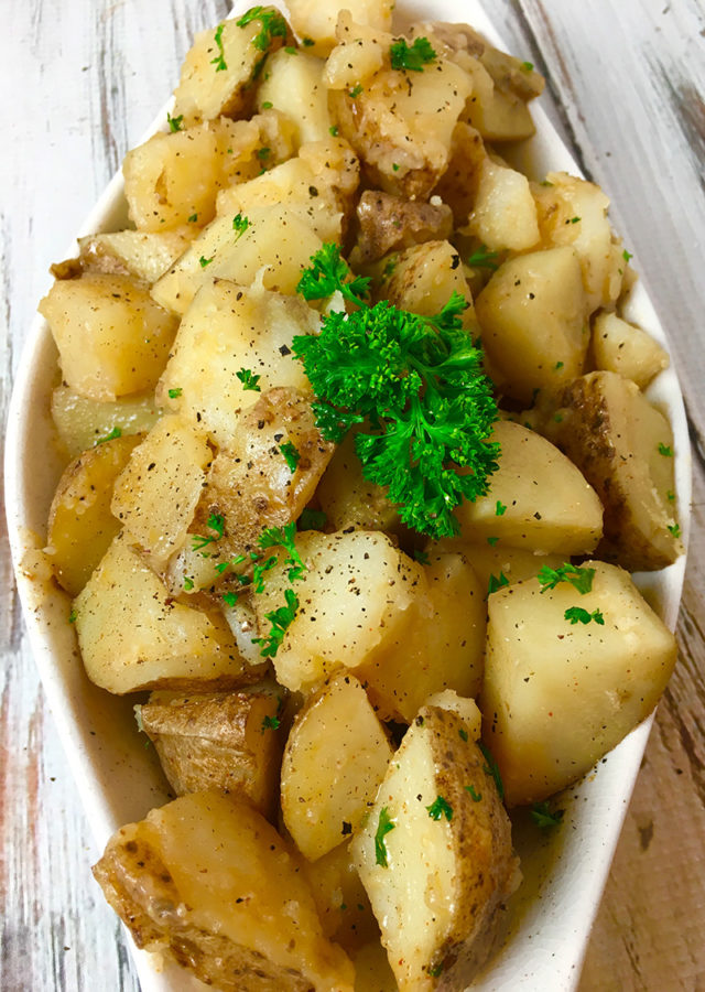 Instant Pot Roasted Potatoes - RecipeTeacher