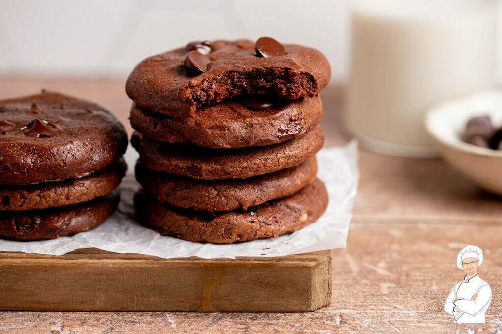 Best Damn Chocolate Fudge Cookies - RecipeTeacher
