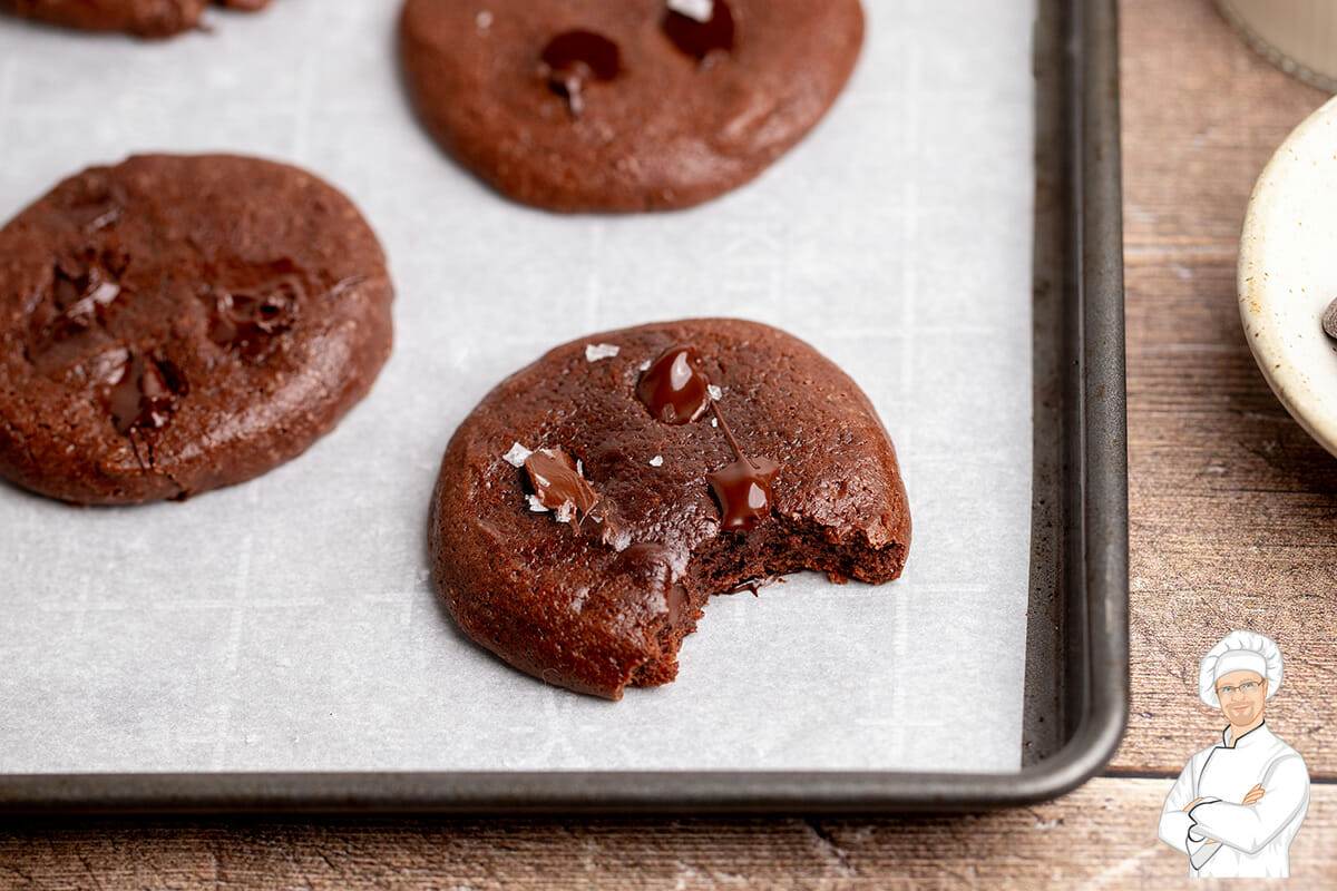 Best Damn Chocolate Fudge Cookies - RecipeTeacher
