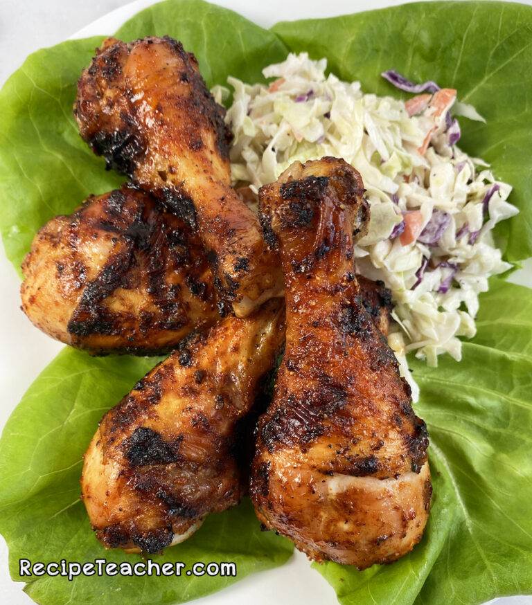 Best Damn Grilled Chicken Legs - RecipeTeacher