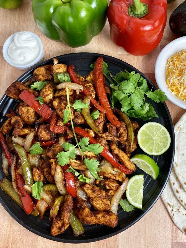 Best Damn Air Fryer Chicken Fajitas Recipe - RecipeTeacher