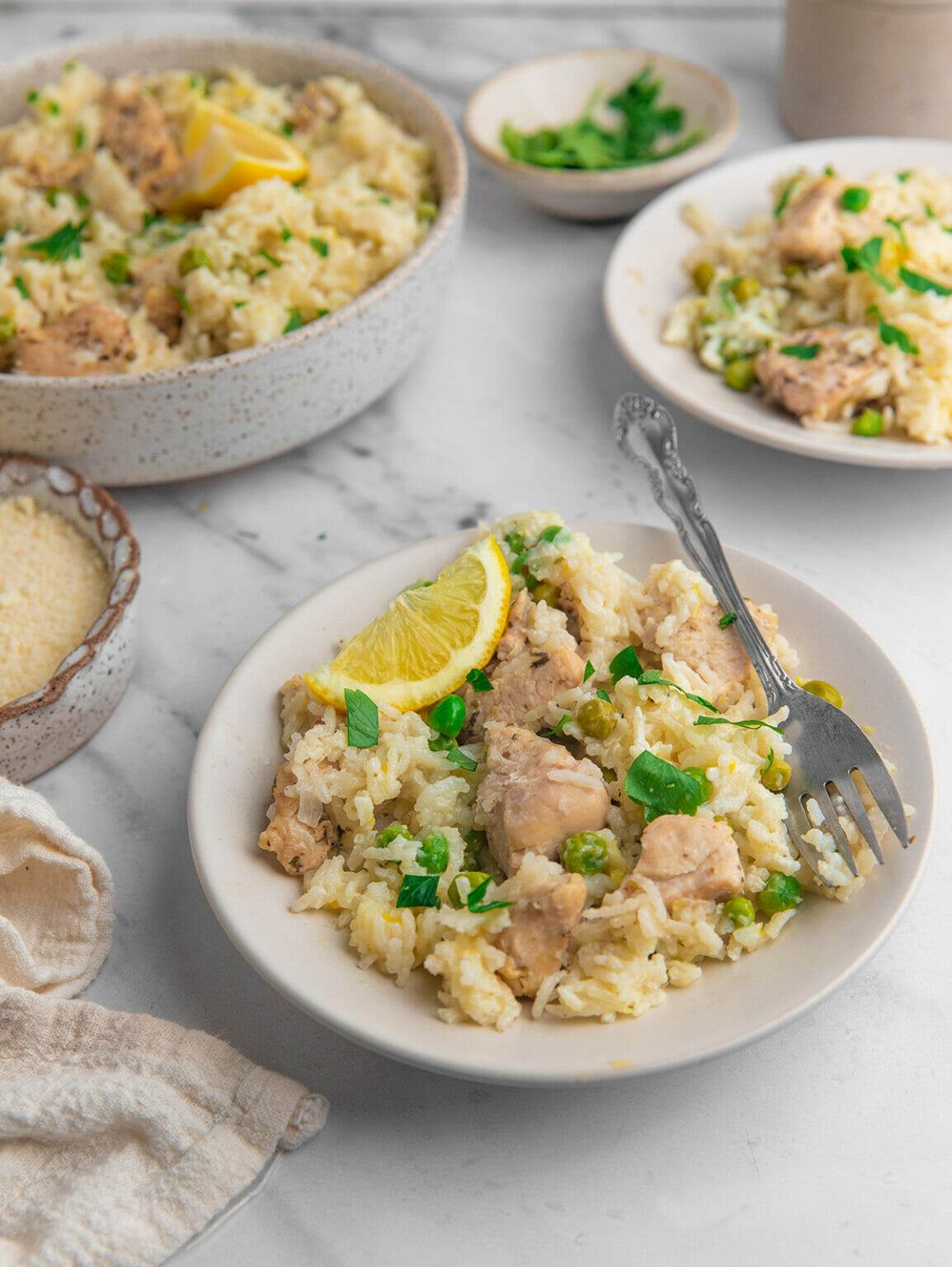 Best Damn Instant Pot Creamy Lemon Chicken and Rice - RecipeTeacher