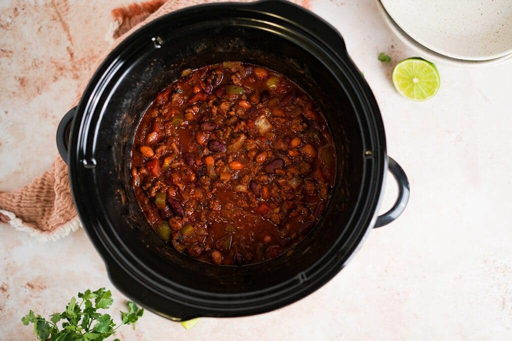 Best Damn Slow Cooker Chili - RecipeTeacher