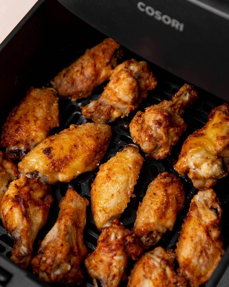 Best Damn Air Fryer Honey Garlic Wings - RecipeTeacher