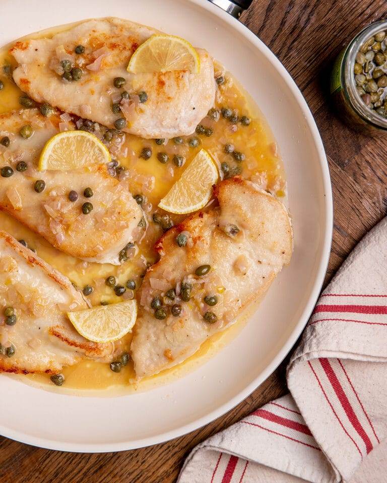 One-Pan Chicken Piccata with Lemon Butter Sauce - RecipeTeacher