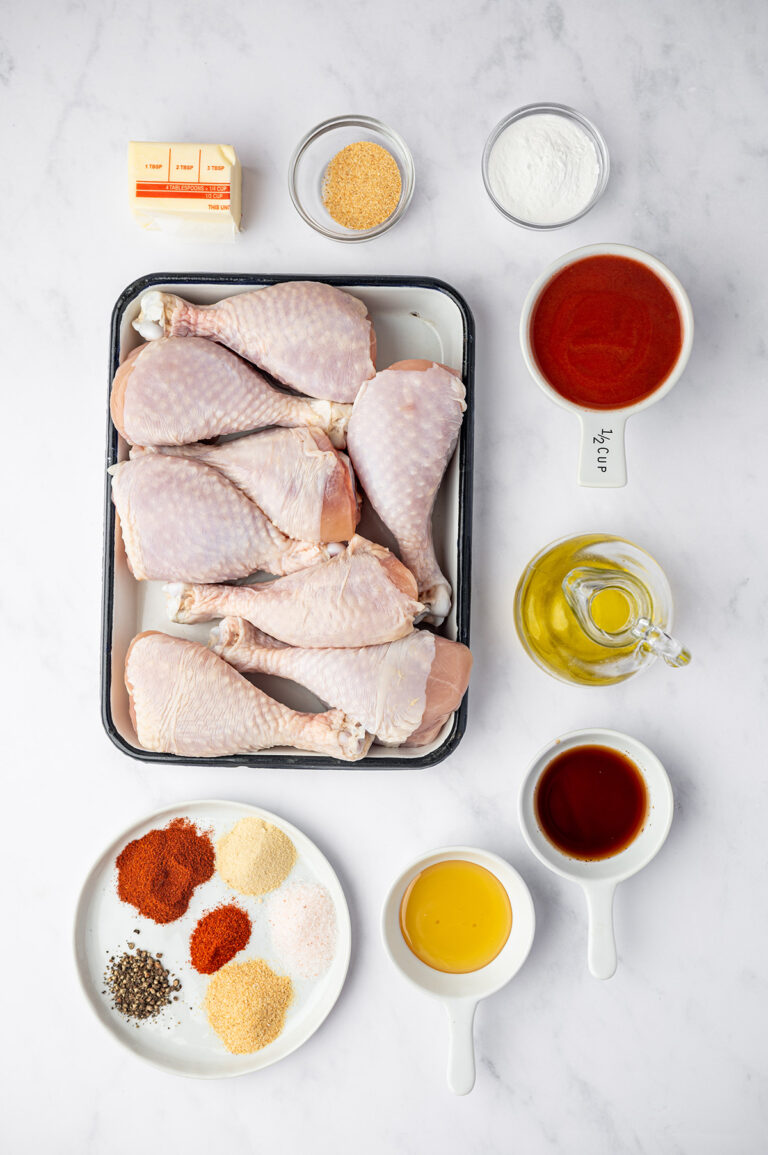 Best Damn Baked Buffalo Chicken Legs - RecipeTeacher