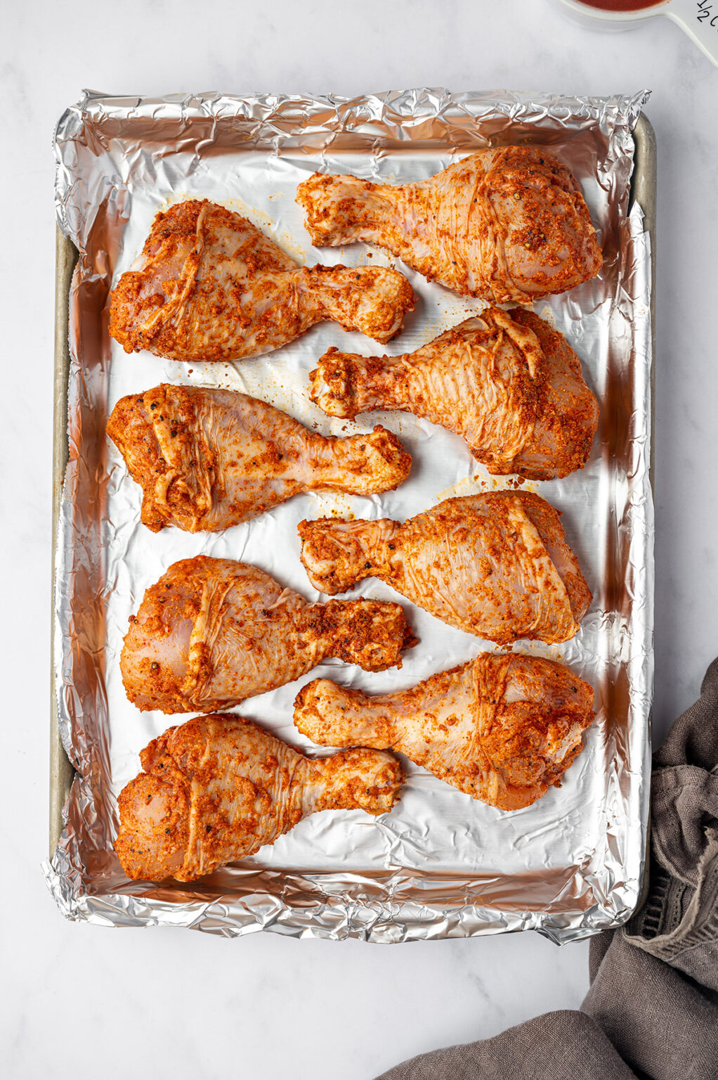 Best Damn Baked Buffalo Chicken Legs - RecipeTeacher