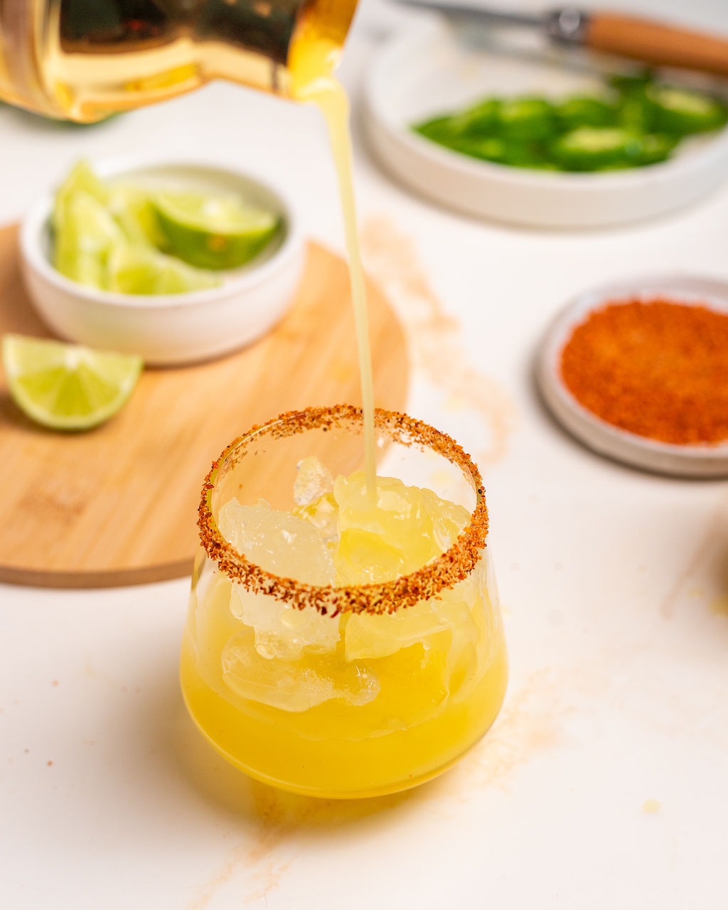 Spicy Mockarita {Margarita Mocktail} - RecipeTeacher