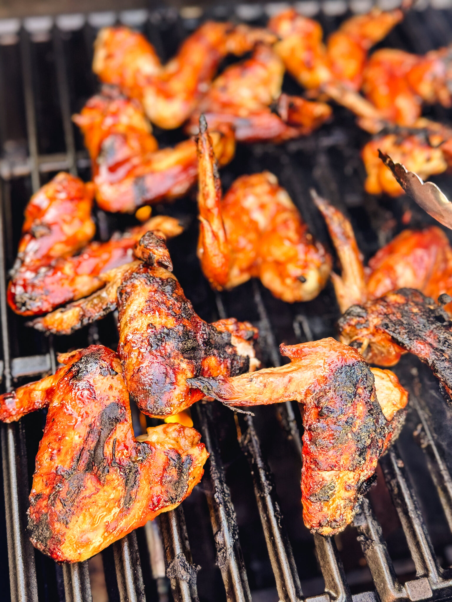 Best Damn Grilled BBQ Chicken Wings - RecipeTeacher