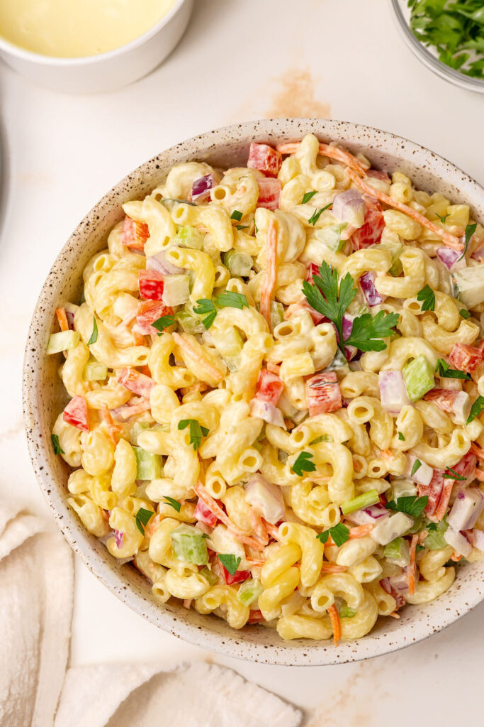 Macaroni Pasta Salad - RecipeTeacher