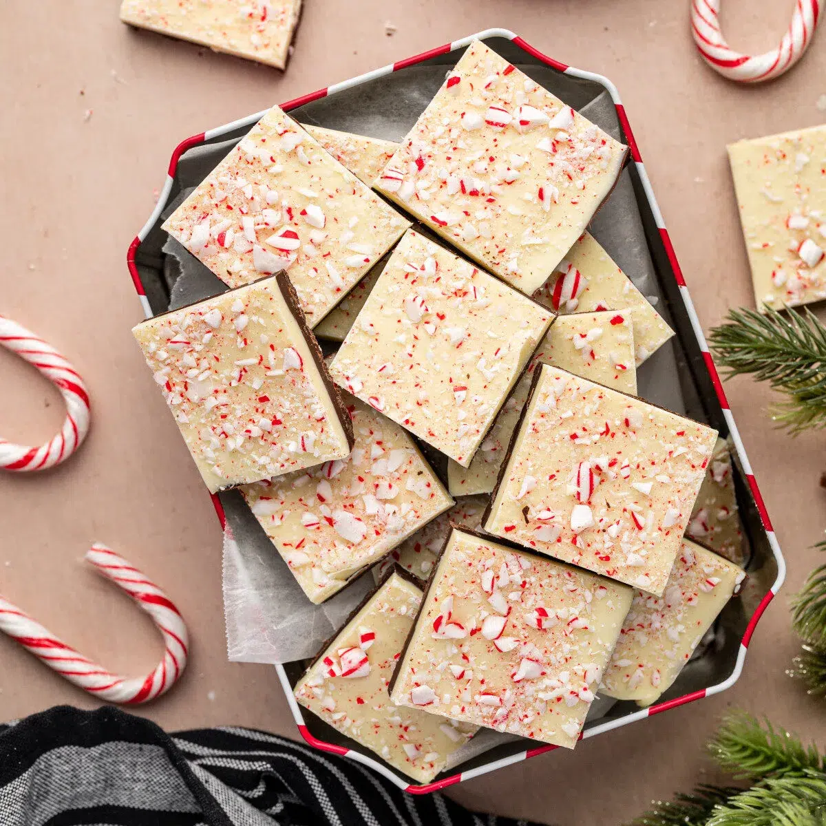 3-Ingredient Peppermint Bark - RecipeTeacher