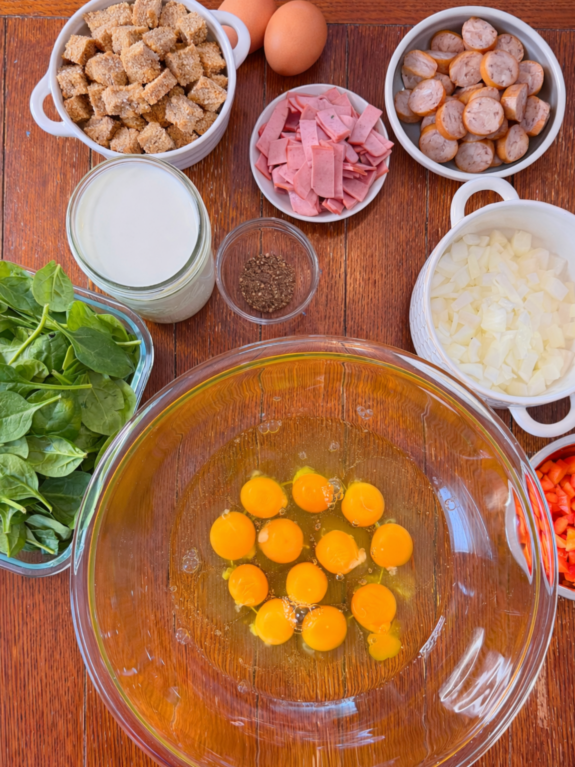 Healthy Breakfast Casserole - RecipeTeacher