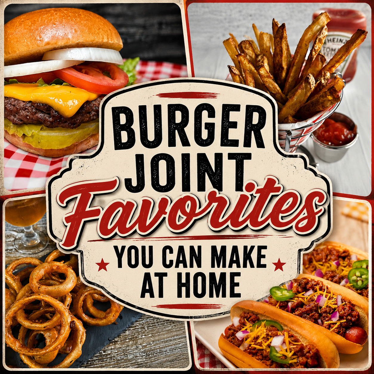 15 Burger Joint Favorites You Can Make at Home - RecipeTeacher
